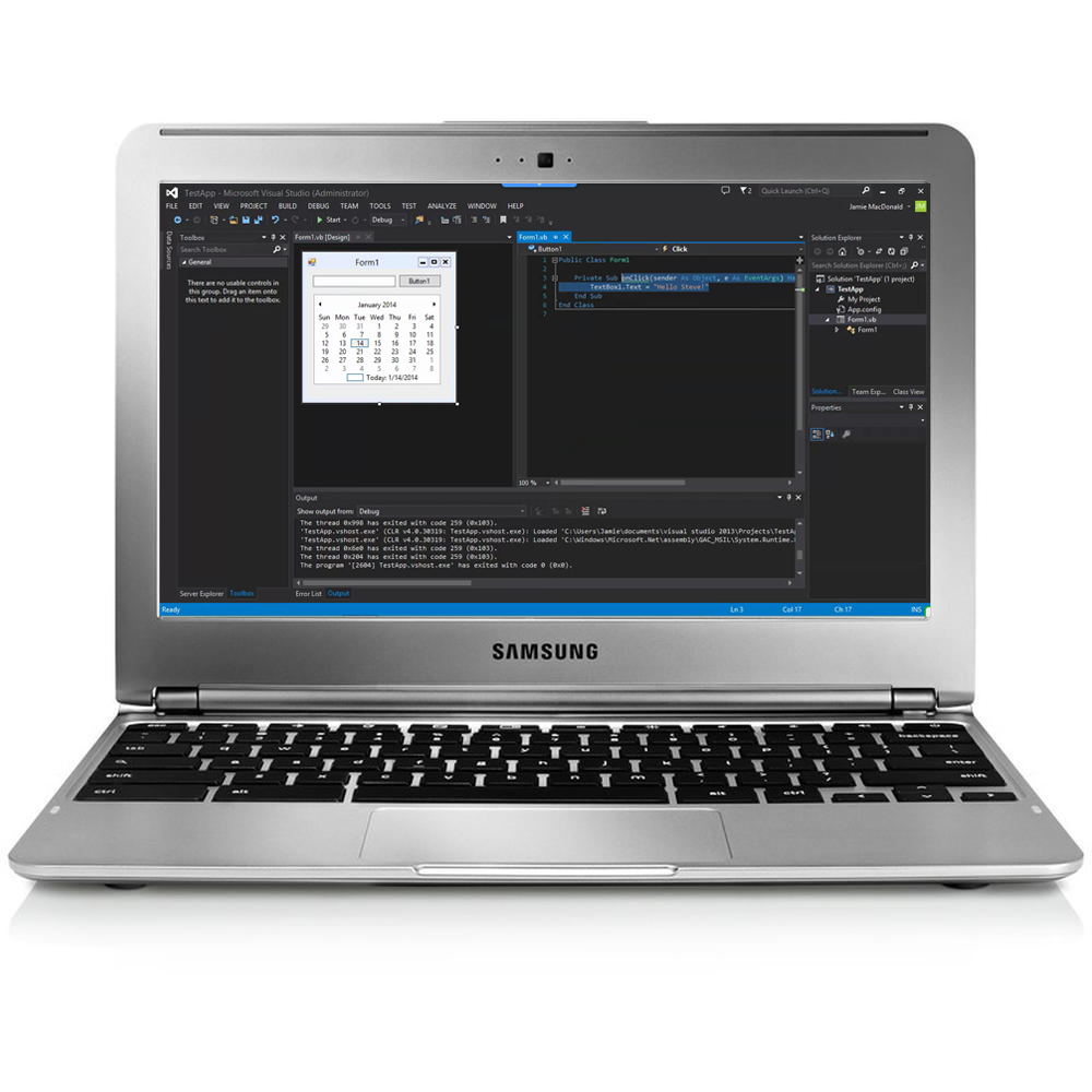 Using Windows Programs on a Chromebook – JGM Software